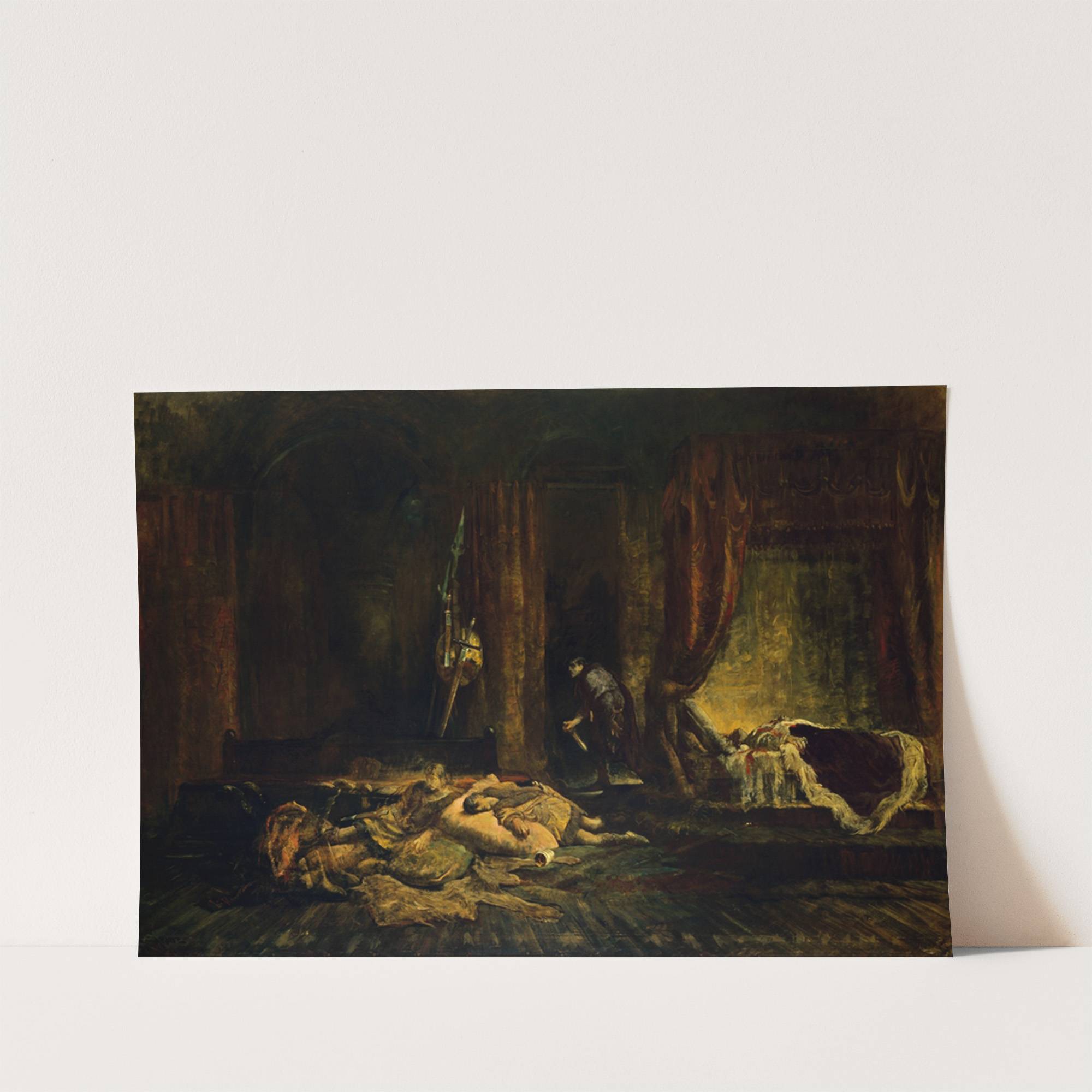 Macbeth’s murder of Duncan (1888) – ArtworkCulture