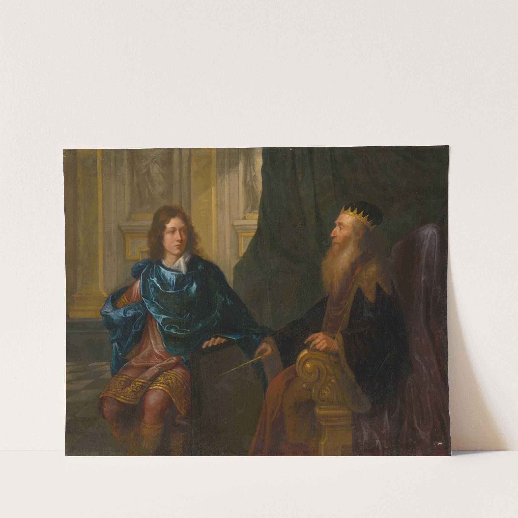 Old Testament Scene (Solomon and King David) – ArtworkCulture